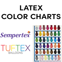 Latex Color Charts — Loftus Balloons & More